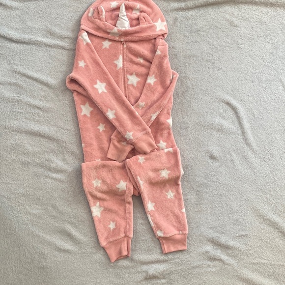abercrombie kids | Pajamas | Unicorn Onesie Pink With White Stars ...